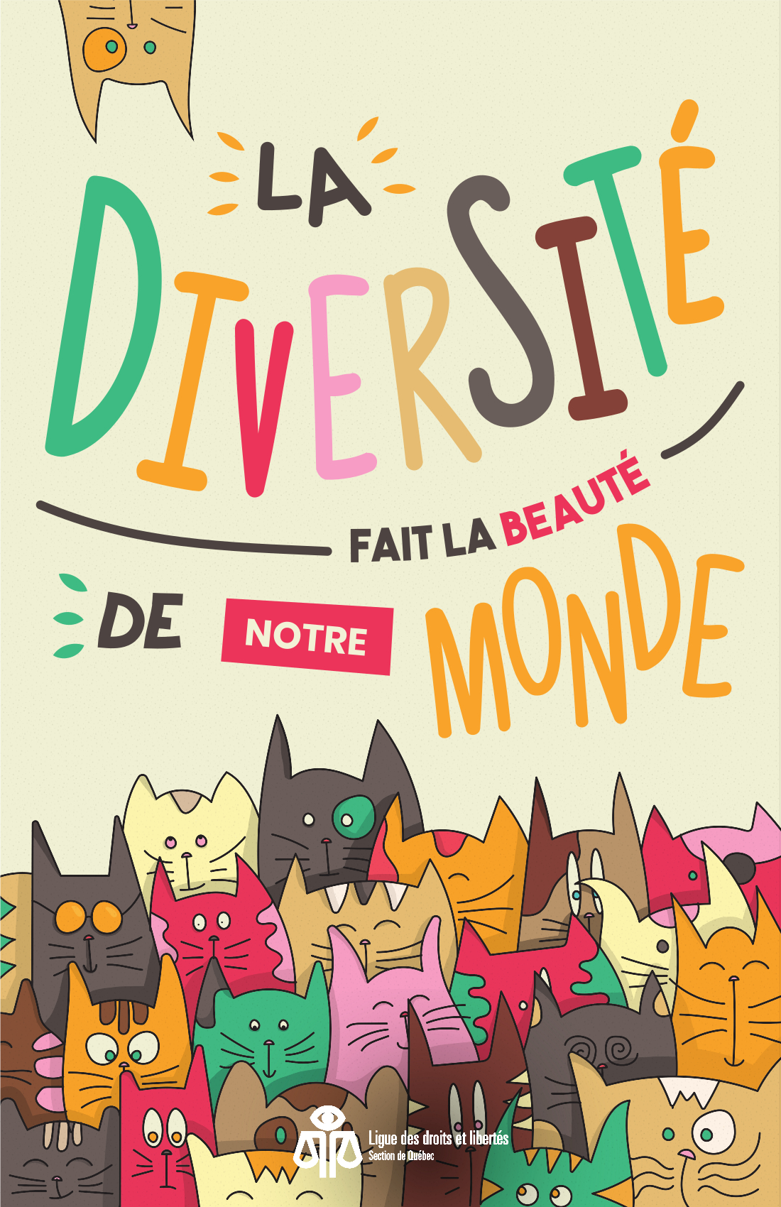 On s’affiche contre le racisme ! | Ligue des droits et libertés ...